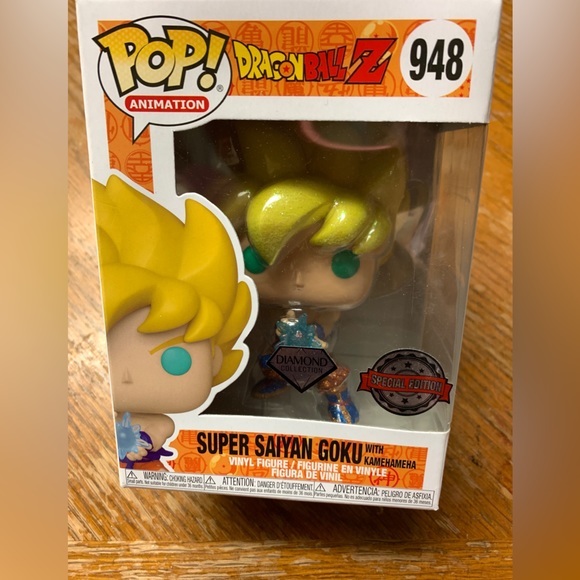 Funko | Other | Super Saiyen Goku With Kamehameha Funko Pop Diamond ...